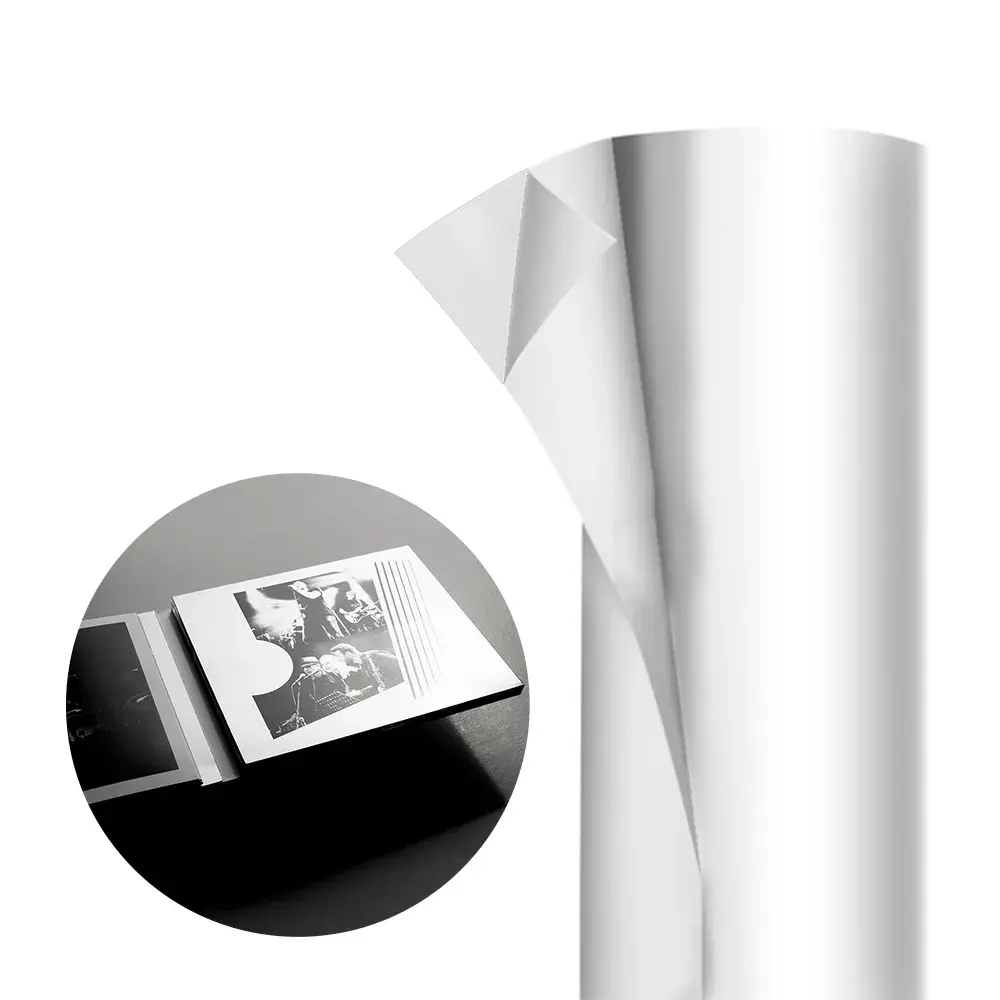 Silver Matte Film Adhesivo - Neografi Perú