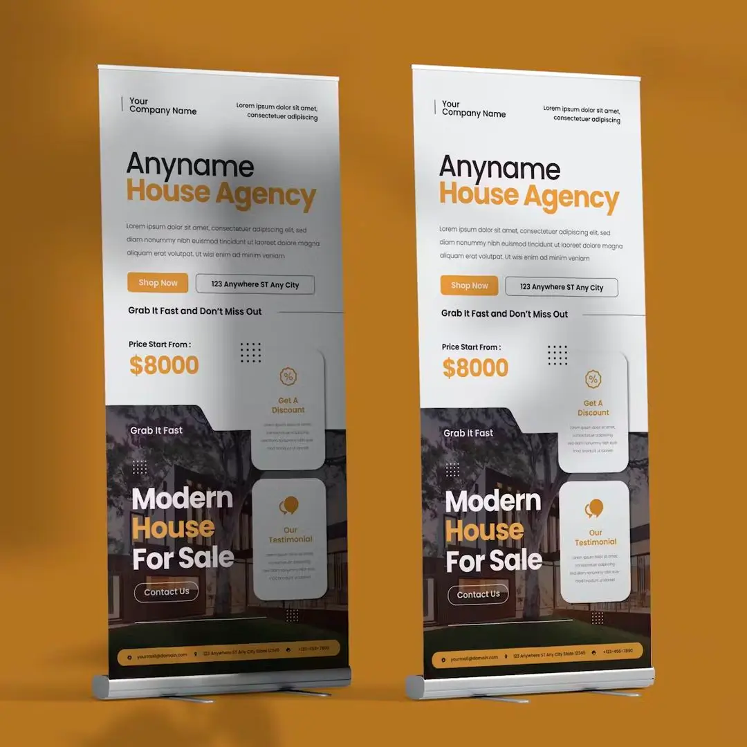 Roll Screen plástico estándar - Neografi Perú